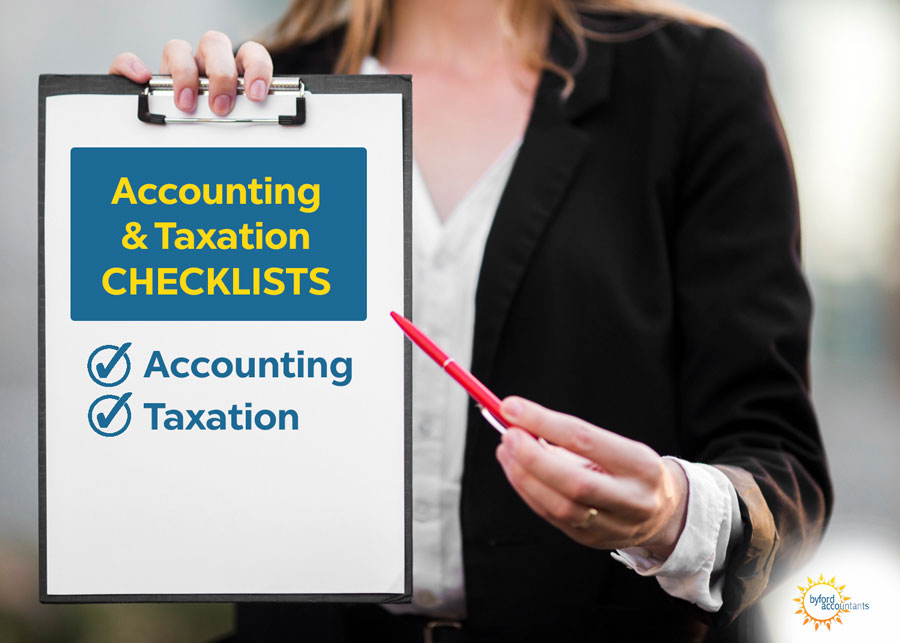 Free Accounting Checklists | Byford Accountants